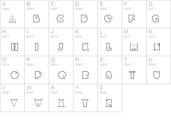 Shot Shell Open Caps Font - FontZone.net