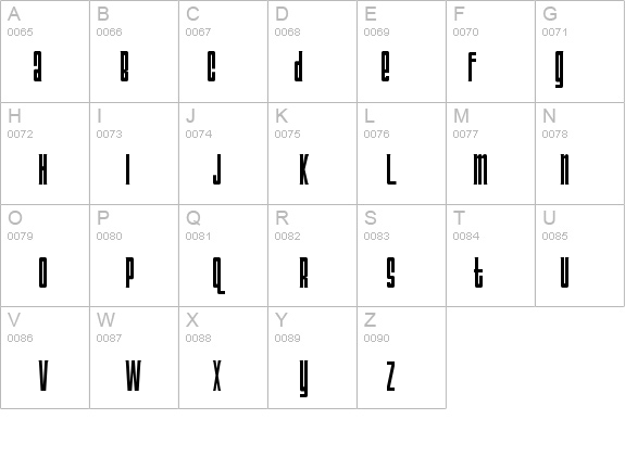 Triac 71 Font - FontZone.net