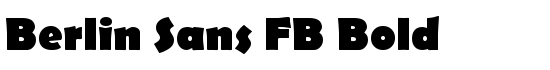 Download Berlin Sans FB Bold Font - Thousands of fonts to download for free